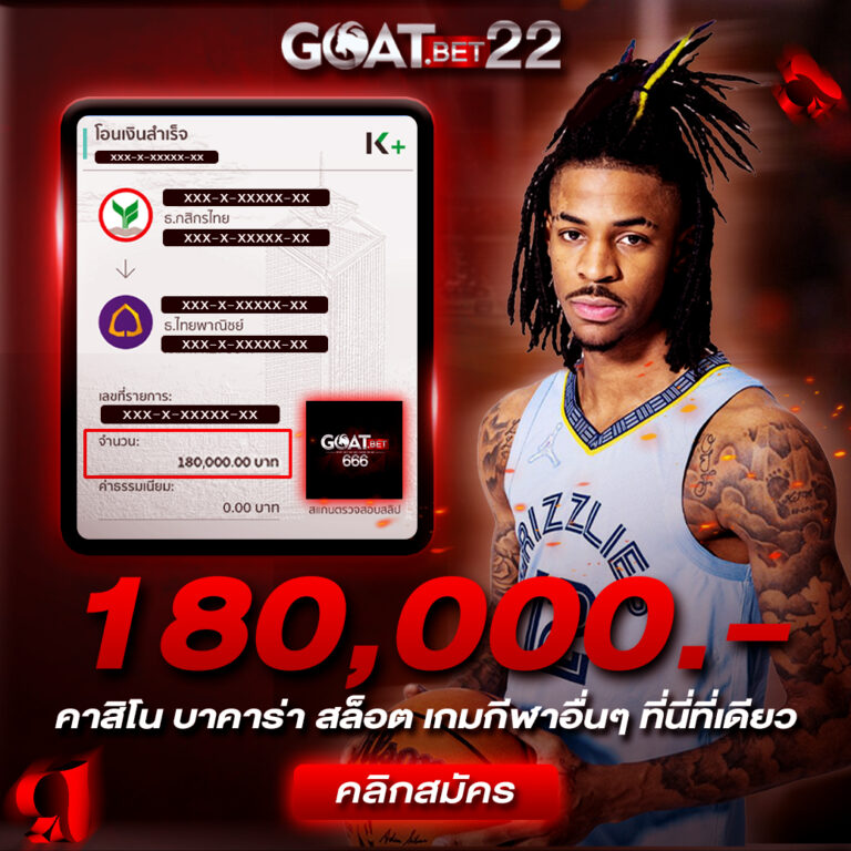 GOATBET22 บริการคาสิโนออนไลน์ครบวงจร มาแรงที่สุดในตอนนี้